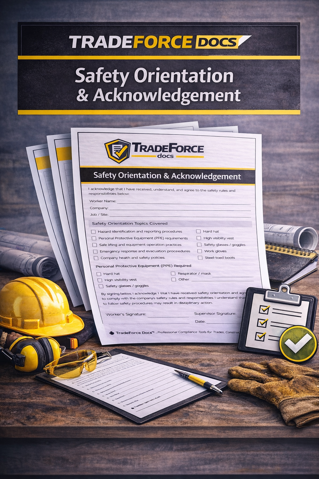 Safety Orientation & Acknowledgement - Safety Compliance PDF ...